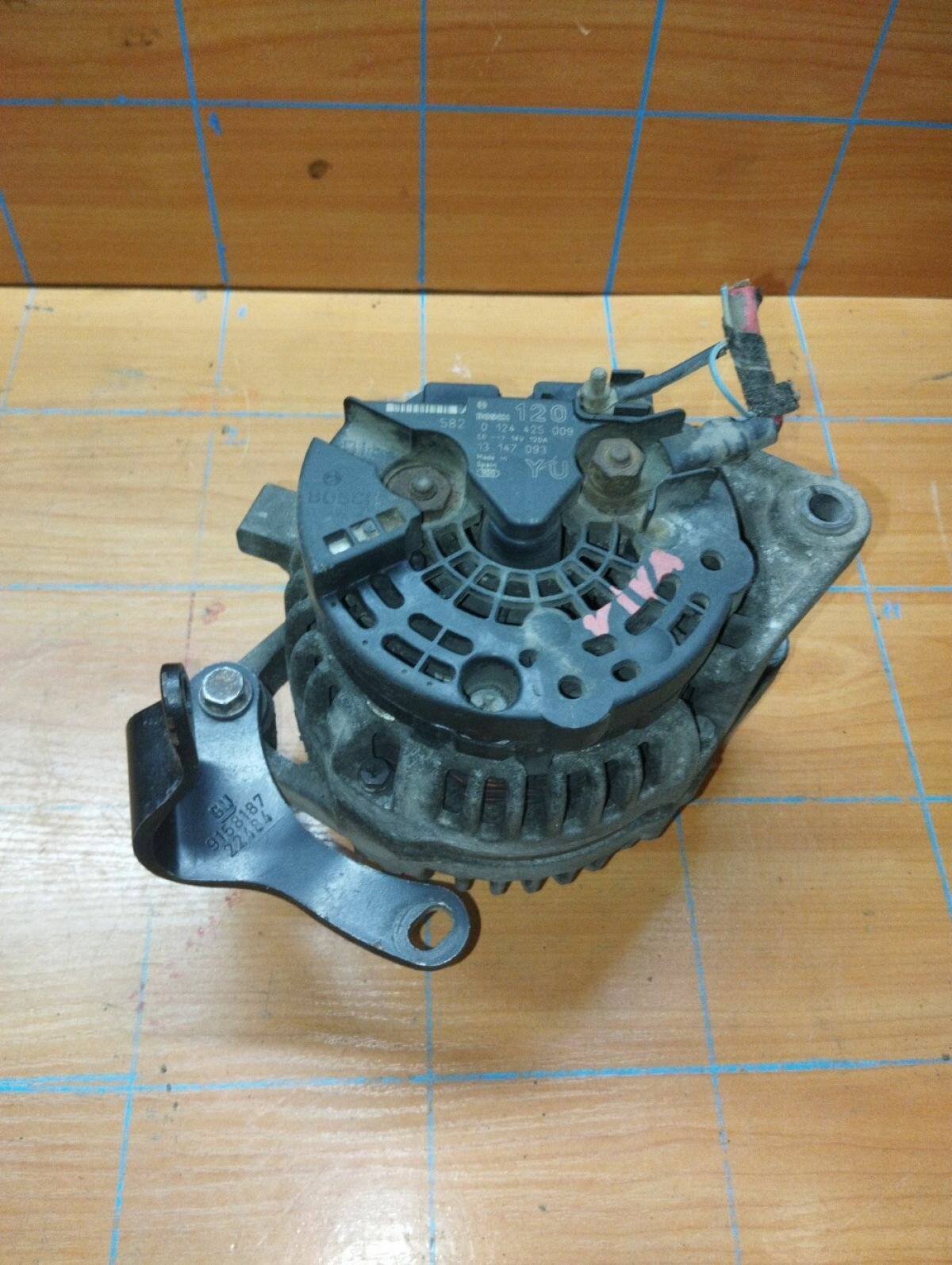 Генератор Шевроле Вива Б/У с пробегом