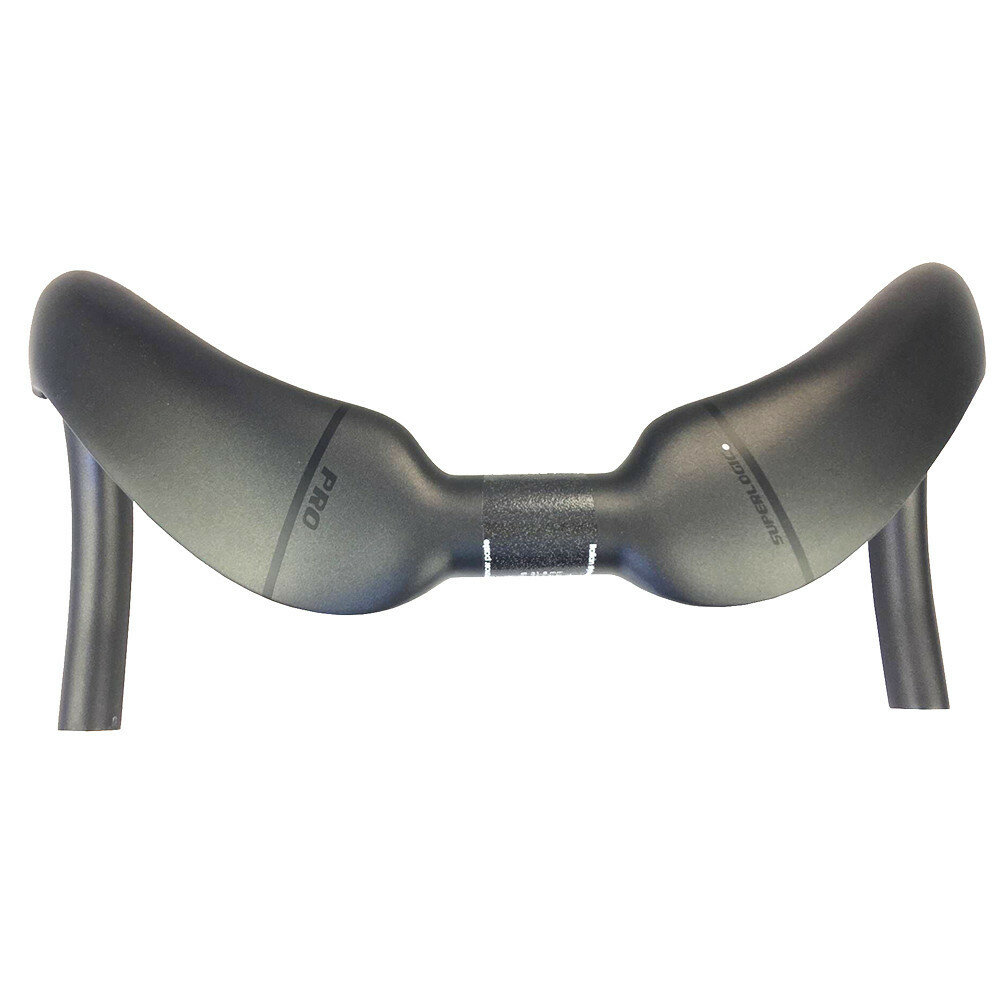 Оригинальный продукт! Руль для трекового велосипеда PRO, полностью из углеродного волокна, трековый руль, полностью карбоновый руль, руль для фикс-байка.