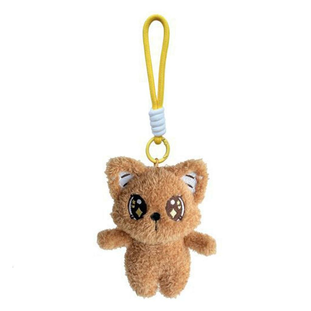 Мягкий плюшевый брелок-рюкзачок, Оранжевая Лиса