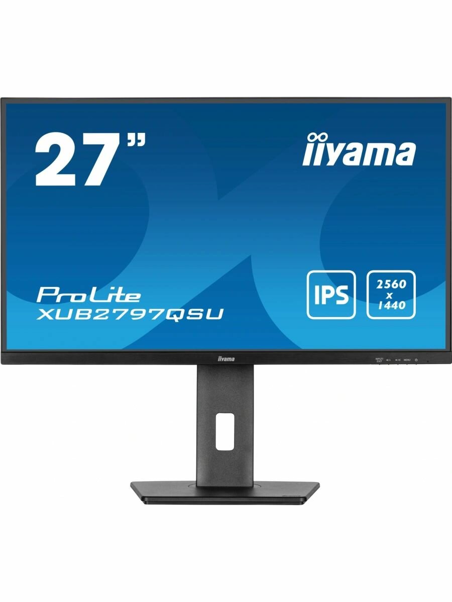 27" Монитор Iiyama XUB2797QSU-B2 черный 2K IPS