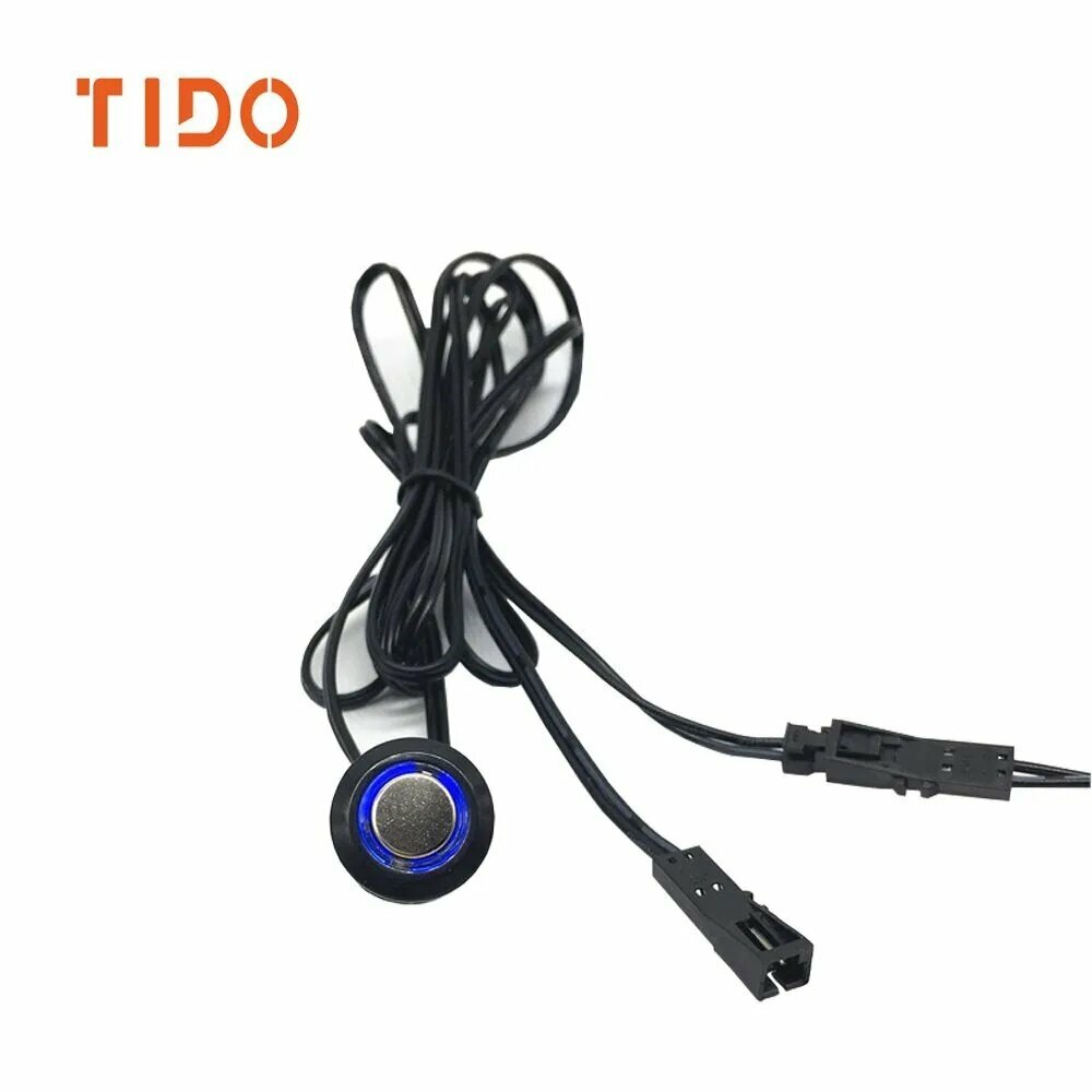 Сенсорный выключатель для светодиодной ленты с регулировкой яркости сенсорная кнопка диммер 24V, Черное(1 шт.)