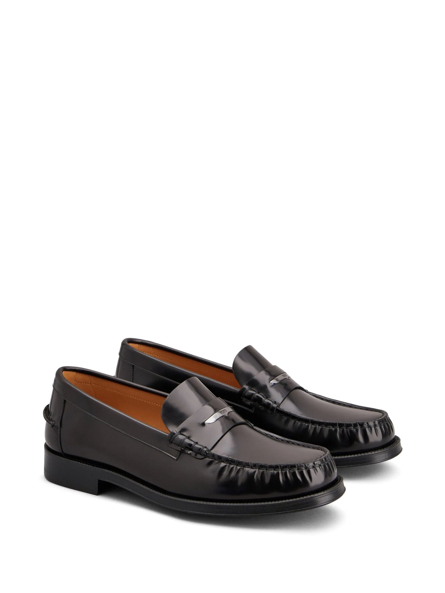Лоферы Tod's, размер 8.5, black/black — фото 1