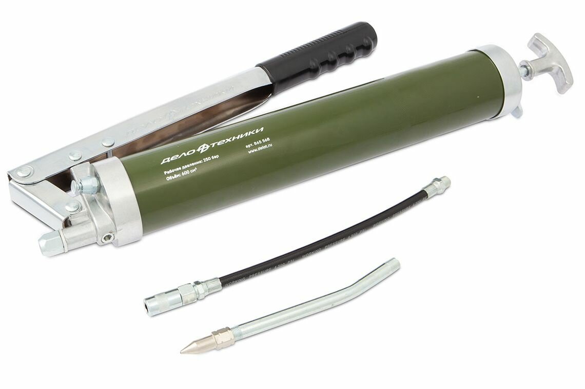 Шприц для смазки двухплунжерный 600 см3