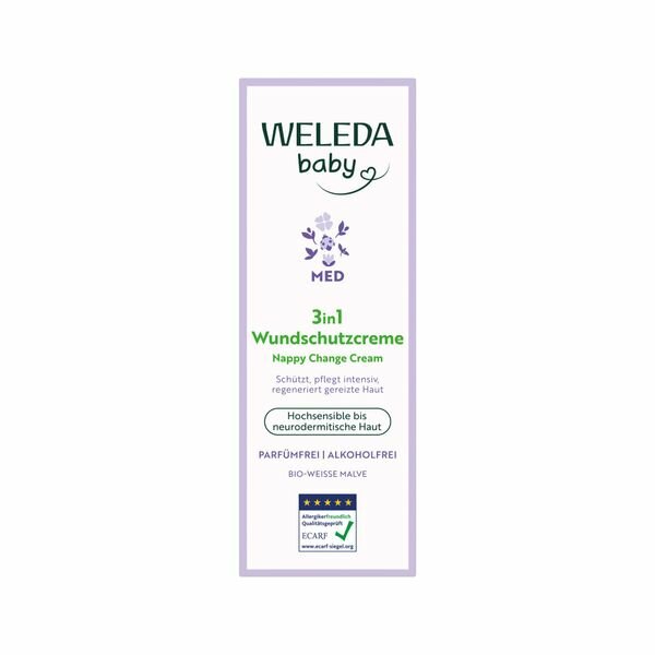 Крем для защиты гиперчувствительной кожи в области пеленания с алтеем Weleda/Веледа туба 50мл