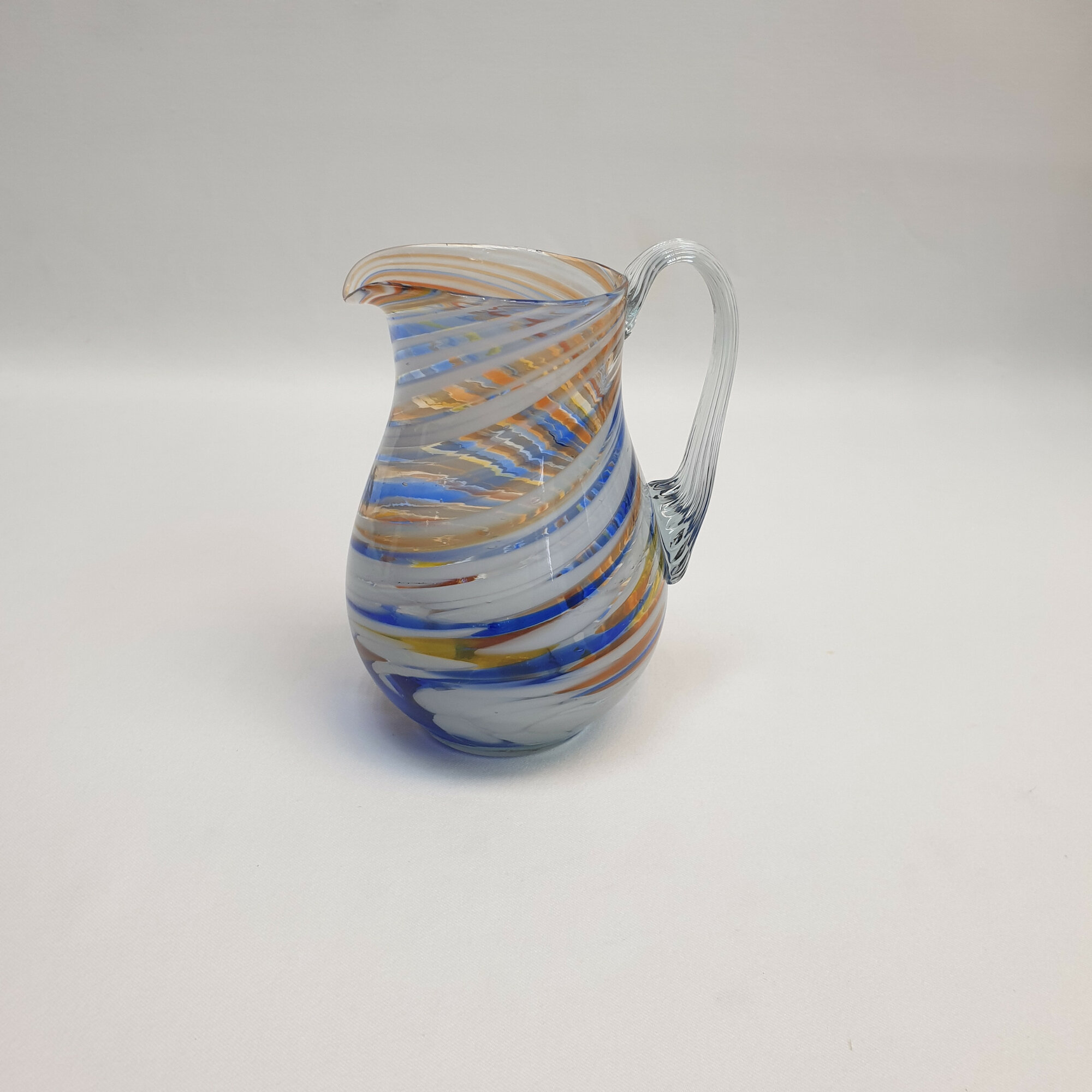 Винтажная кувшин, цветное стекло 350 мл , СССР