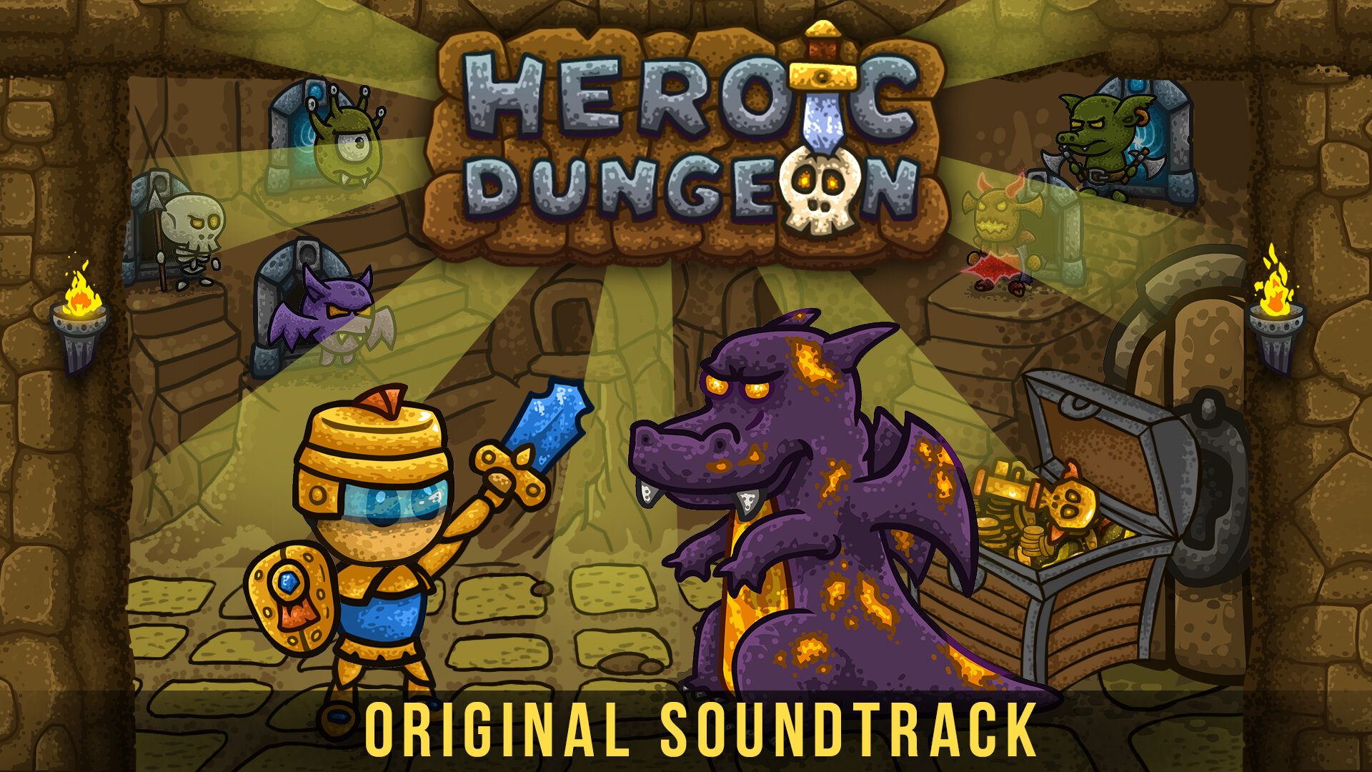 Heroic Dungeon - OST DLC Steam Ключ • Активация Steam • регион Весь мир