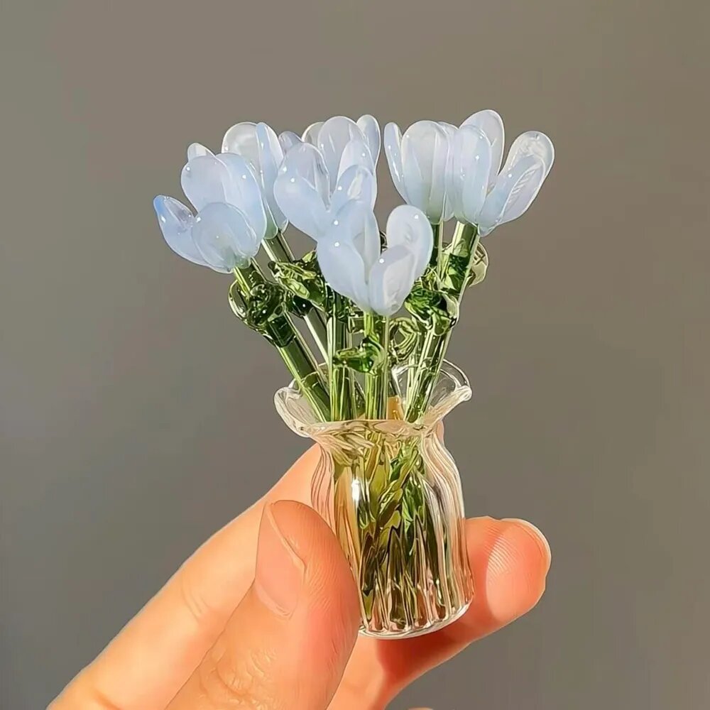 Цветы стеклянные. Неувядающий букет