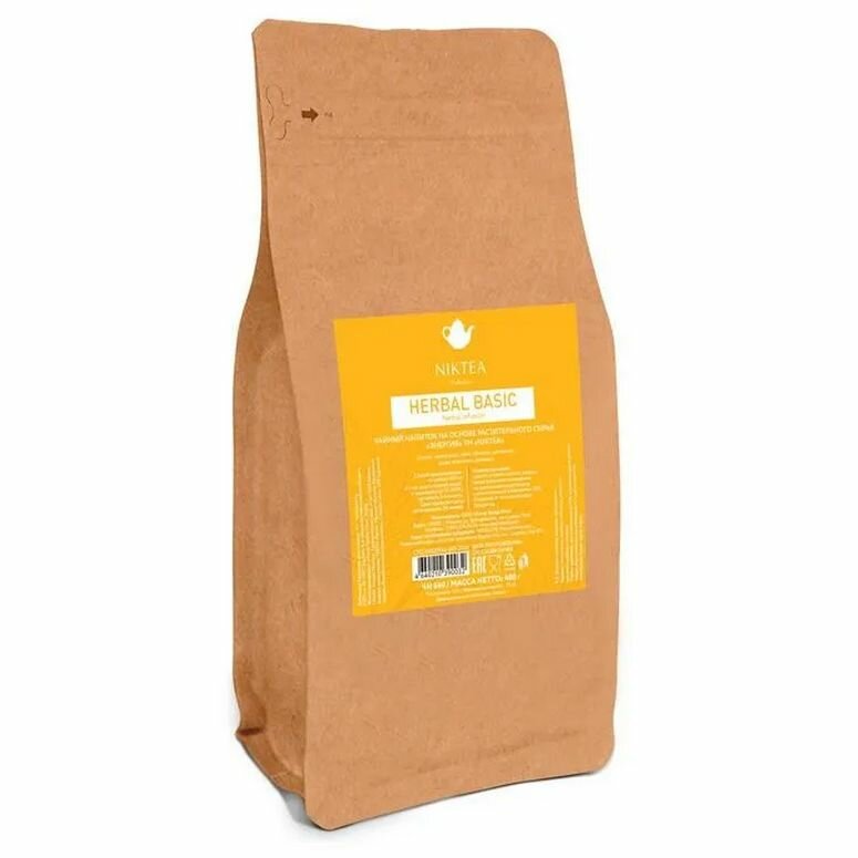Чайный напиток на основе растительного сырья Niktea Herbal Basic (Энергия), 400 гр. — фото 1