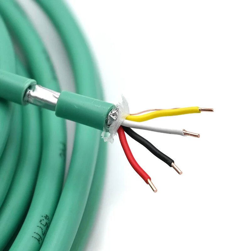 Кабель KNX 2x2x0,8 зелёный для умного дома 10m