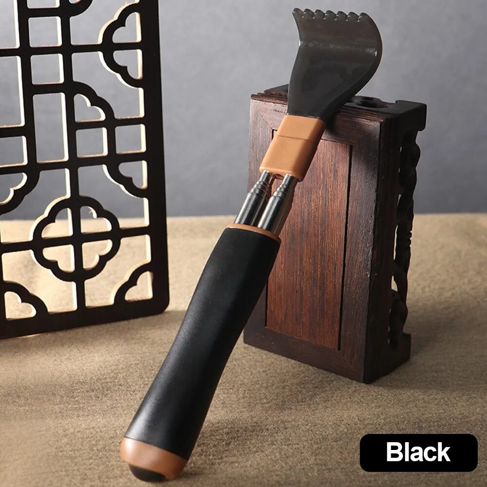 Телескопическая чесалка для спины из нержавеющей стали