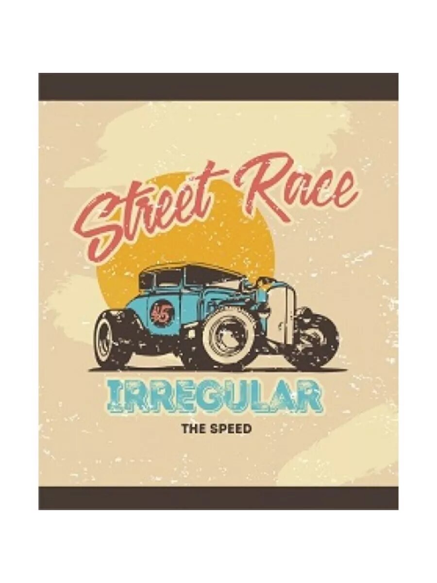 Тетрадь для записей. Клетка. 48 листов. Машина