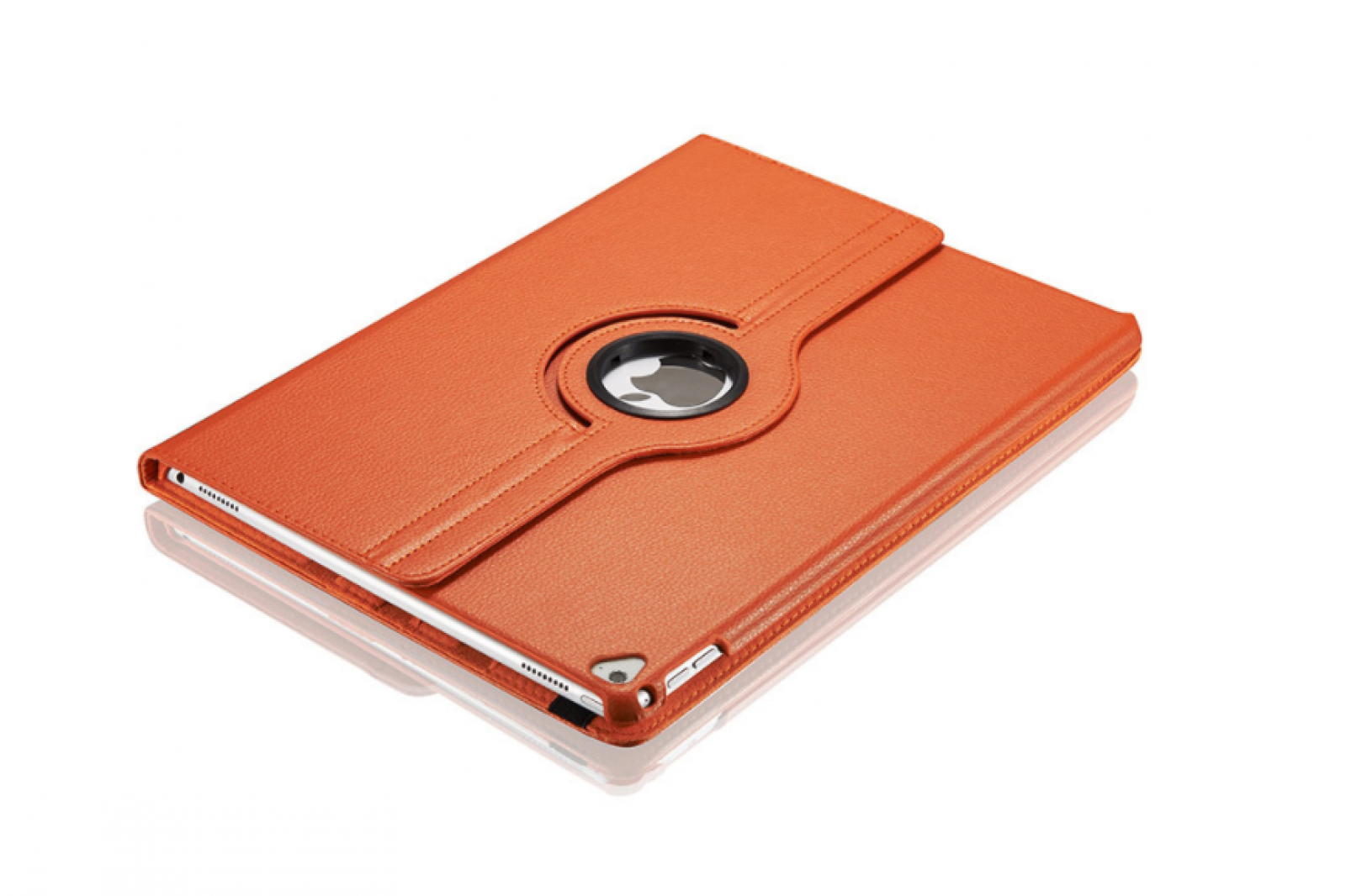 Чехол-подставка MyPads для iPad Pro 12.9 2017 и 2015 с поворотным роторным механизмом и кожаным покрытием