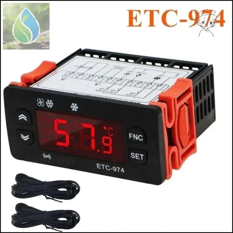 Витрины -холодильника Elitech ETC-974 (с 2 датчиками) / Микропроцессор для торгового холодильного оборудования