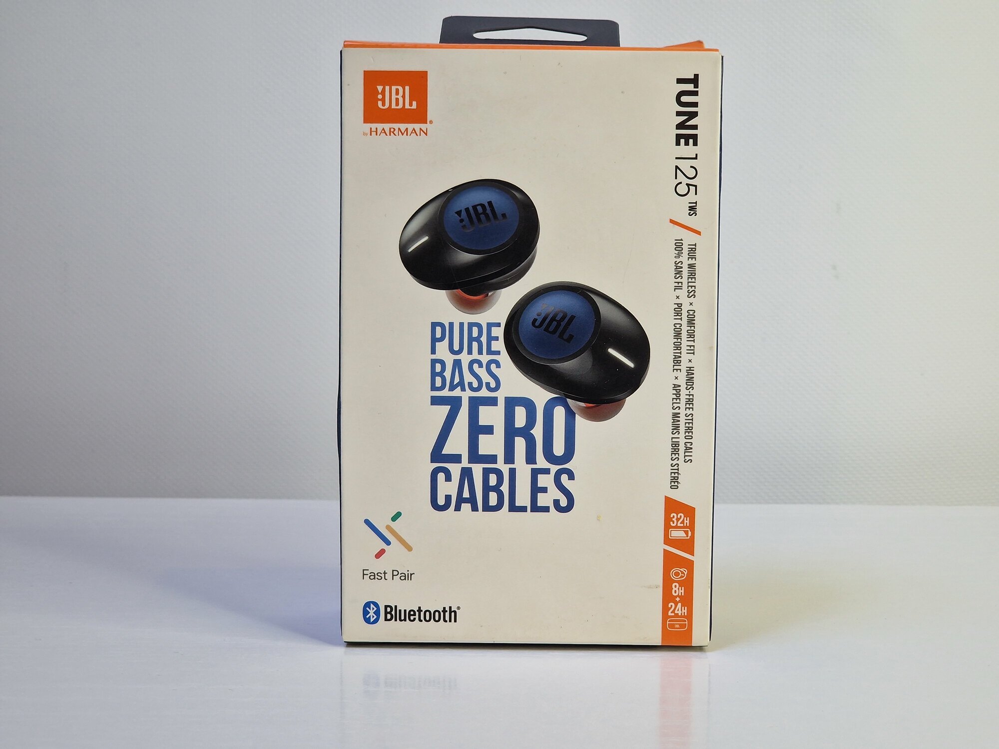 Беспроводные наушники JBL Tune 125 TWS, USB Type-C, синий