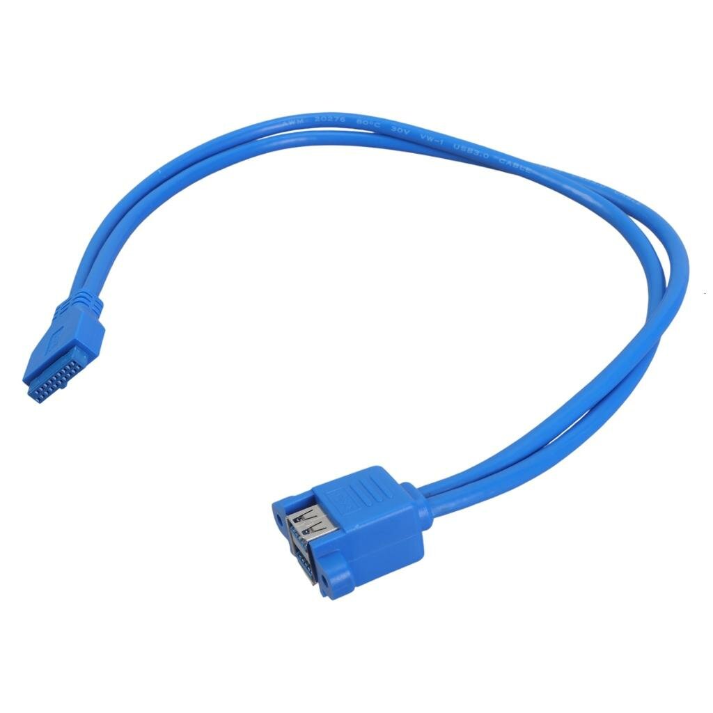 USB 3.0-кабель-удлинитель для разъёма материнской платы (20 контактов), 0.3m