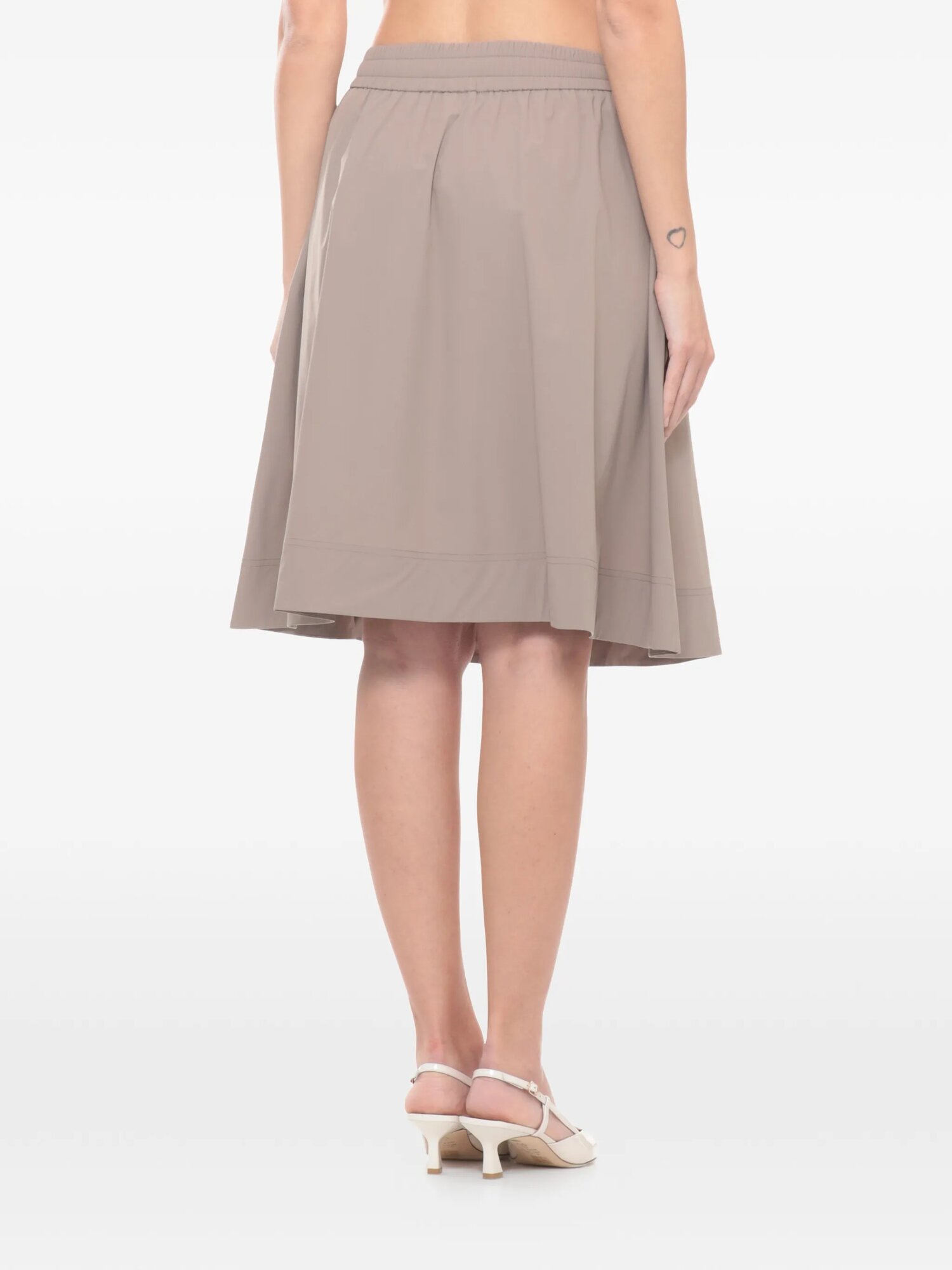 Юбка Herno Drawstring midi skirt, размер 42 — фото 1