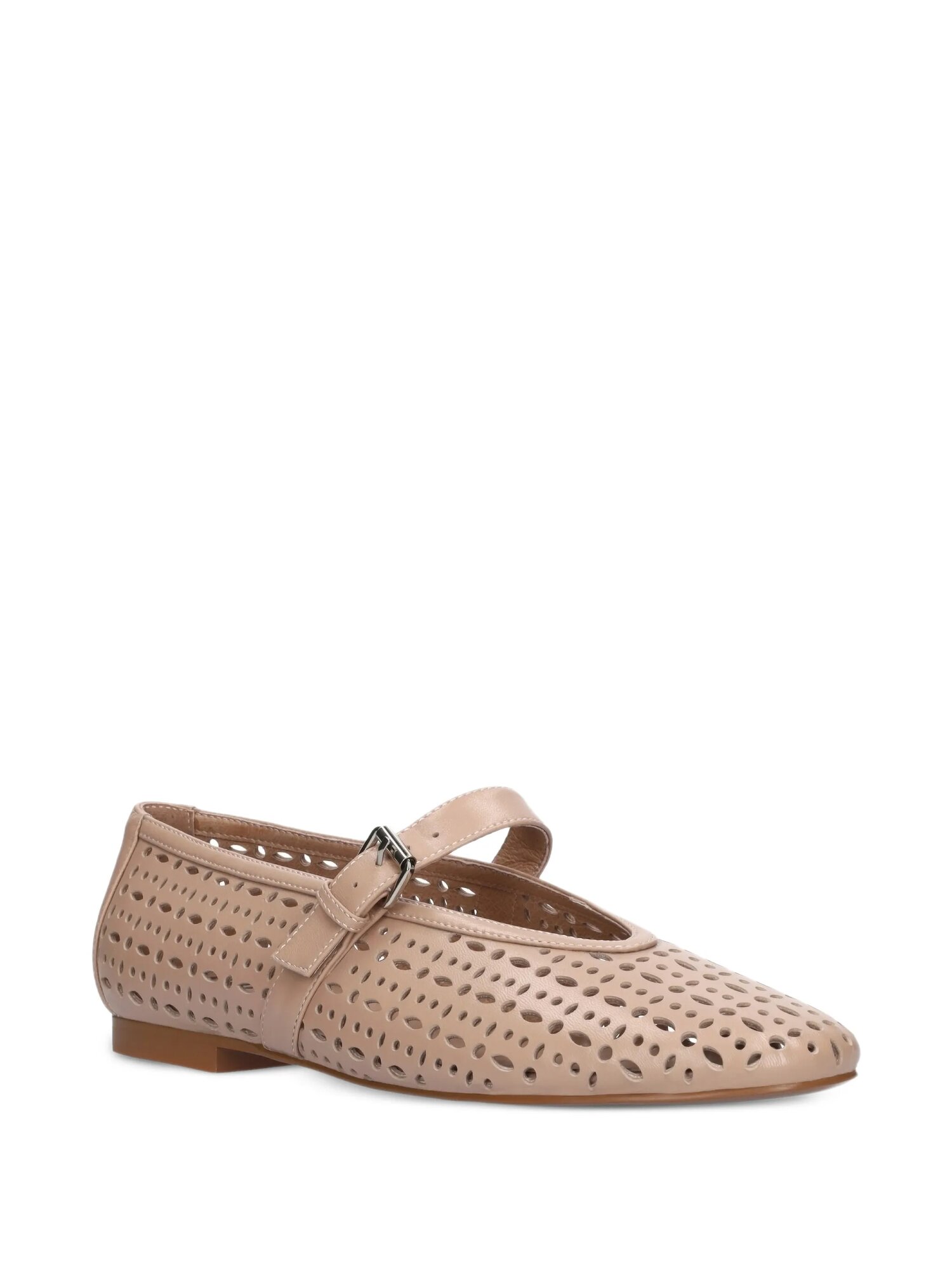 Балетки Bibi Lou Perforated buckle-strap ballet flats, размер 39, разноцветный — фото 1