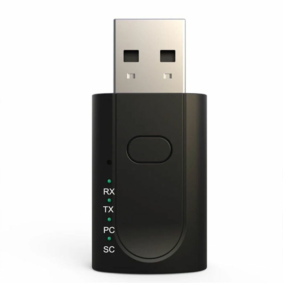 4-в-1 USB Bluetooth 5.1 адаптер беспроводной аудио приемник передатчик внешняя звуковая карта автомобильный динамик адаптер-