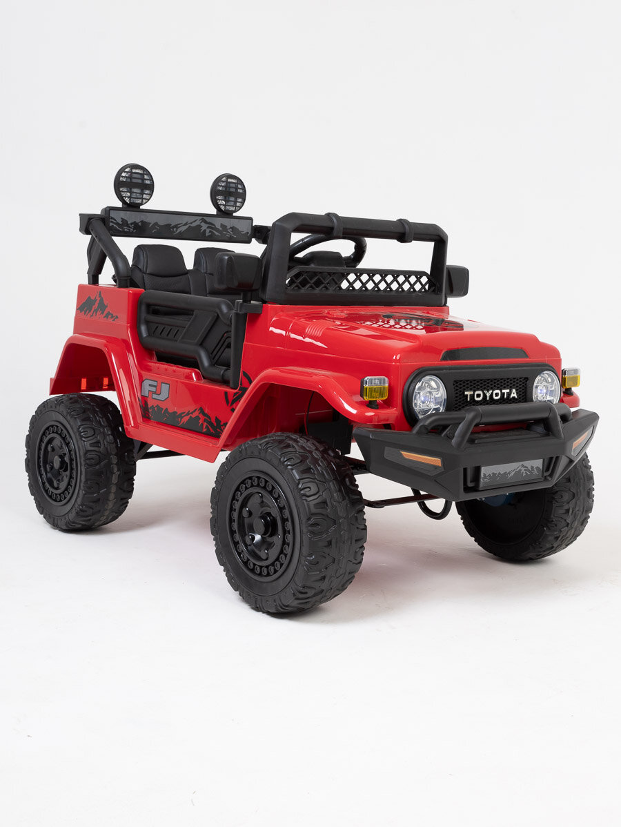 Электромобиль BabyRacer "Toyota FJ Cruiser" JJ2099, 4 WD, световые и звуковые эффекты