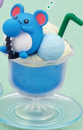 Оригинальный набор кукол-фигурок Pokemon TAKARATOMY Gashapon Dessert YUMMY3 Dreamy Maril Snow Bug Eater Marie Lou_стиль