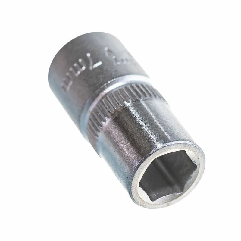 Головка торцевая 1/4" 6-гранная, 7 мм, L25 мм, Force 52507