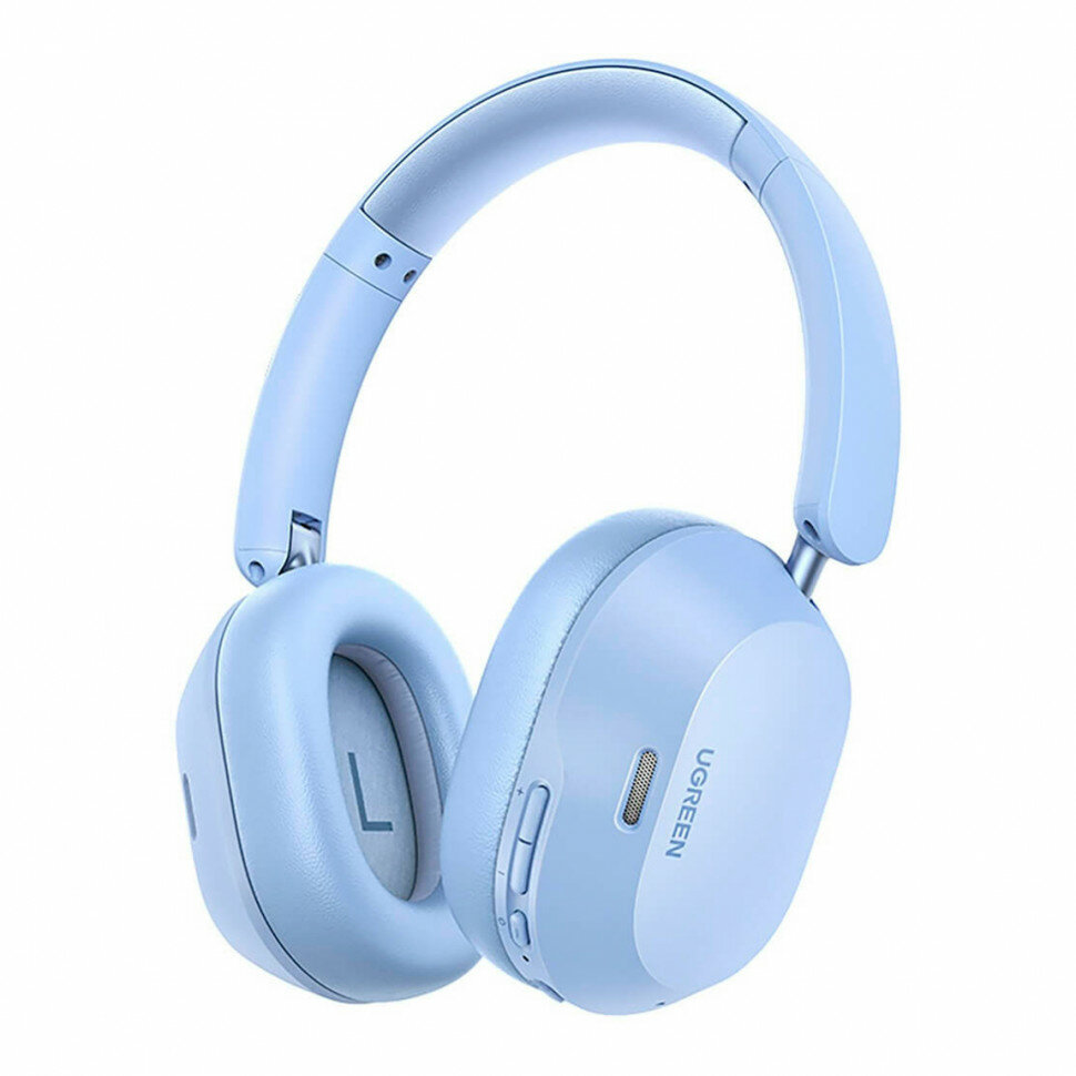 Беспроводные наушники UGREEN HP203 HiTune Max 5C Hybrid ANC, голубой