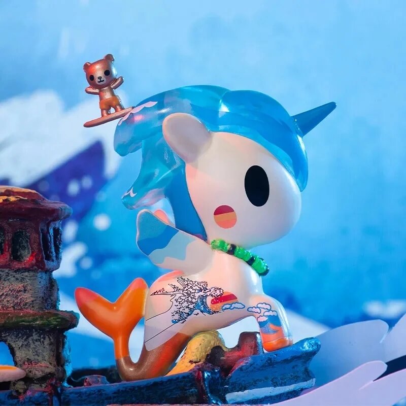 Tokidoki Mermicorno 6 серии фигурки пвх набор из 8 штук Banzai