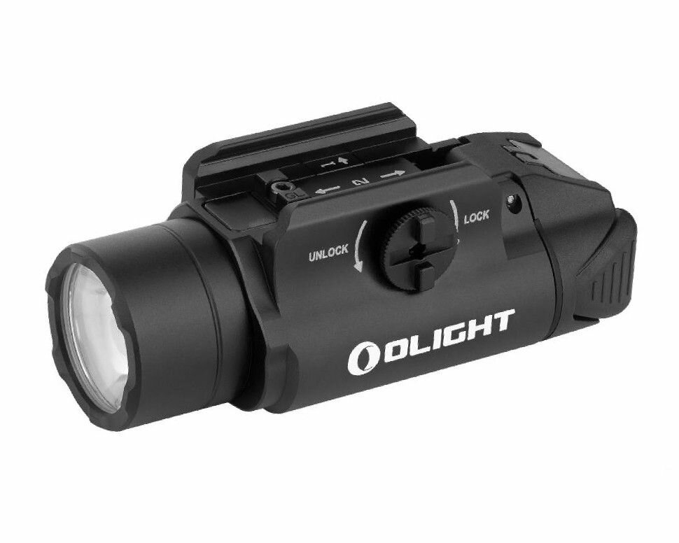Пистолетный фонарь Olight PL-3S Valkyrie Black, 200 метров, 1000 люмен