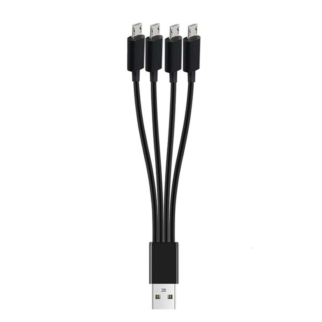 Многофункциональный USB-кабель для зарядки, Черный - 20cm