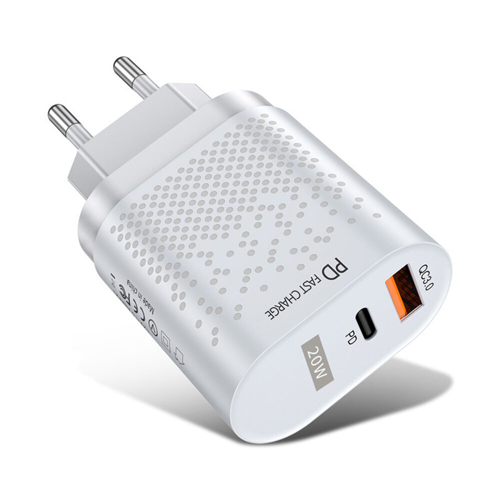 Сетевое зарядное устройство PD 20W + QC3.0