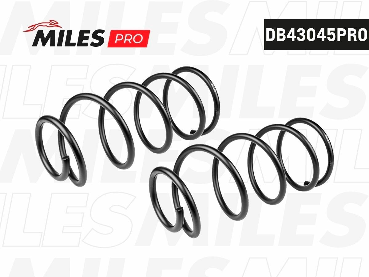 MILES Пружины передней подвески MAZDA 3 (BK) / MAZDA 3 седан (BK). Комплект - 2 шт. DB43045PRO