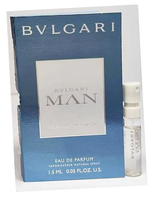 Парфюм Булгари Мэн Гласиал Эссенс 1.5 мл пробник для мужчин / Glacial Essence