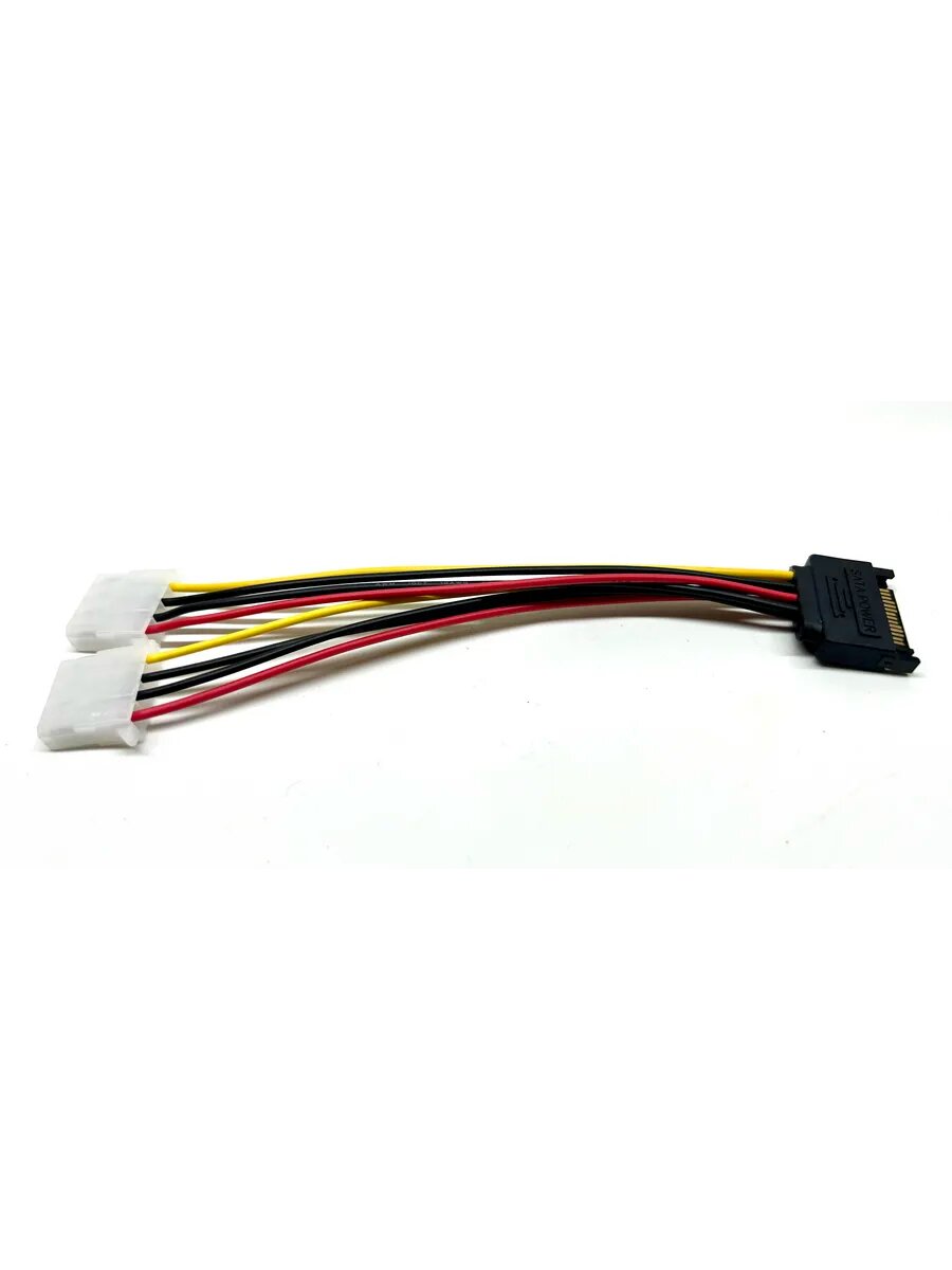 Переходник питания Sata - 2xMolex 4 штуки