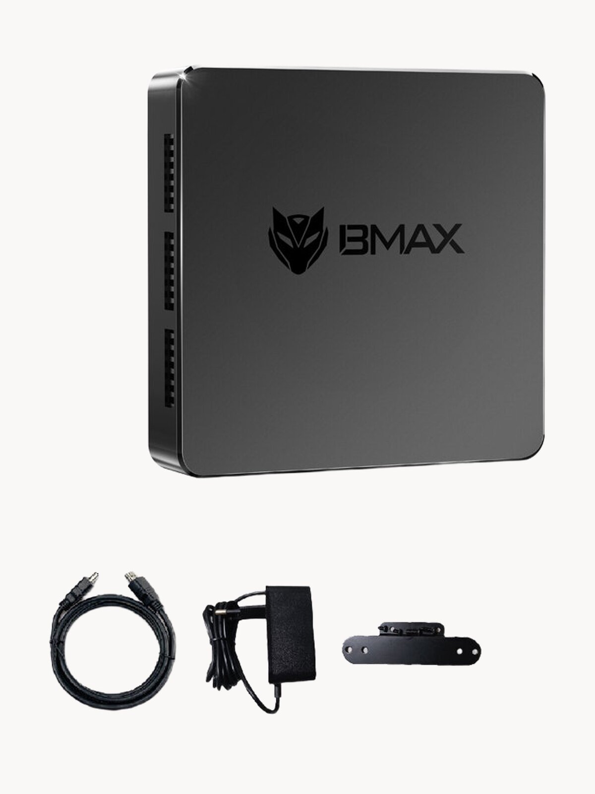 Мини ПК BMAX B1 mini, Intel Gemini Lake N4000, RAM 8 ГБ, ROM 128 ГБ, Intel UHD Graphics 600, Windows 11 Pro, Чёрный