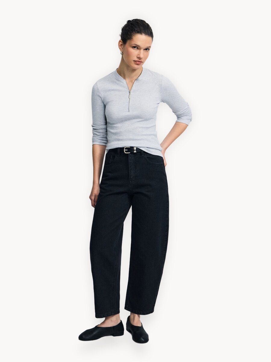 Джинсы barrel leg 