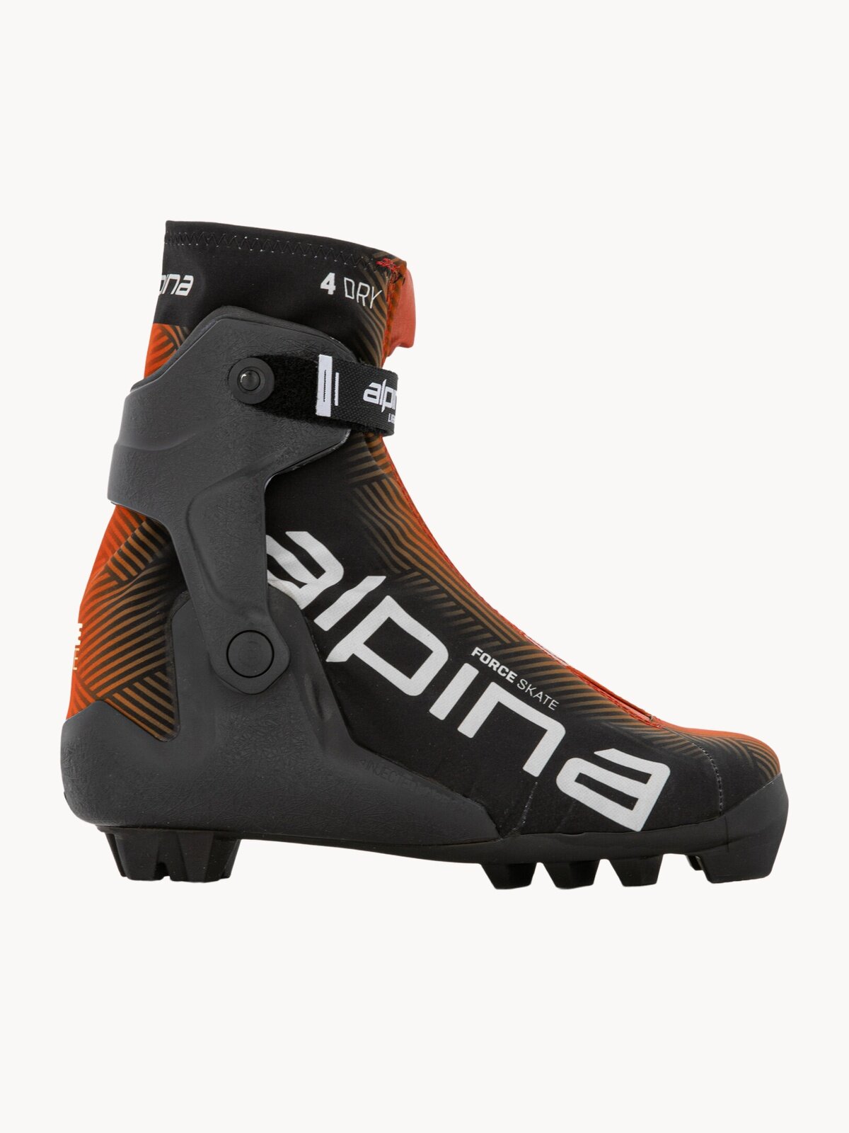 Лыжные ботинки ALPINA Force Skate Red/White/Black (EUR:42)