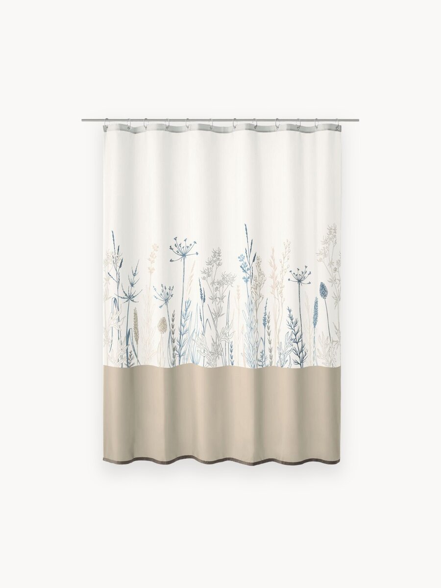 Штора тканевая для ванной комнаты Kleine Wolke Savannah Multicolor