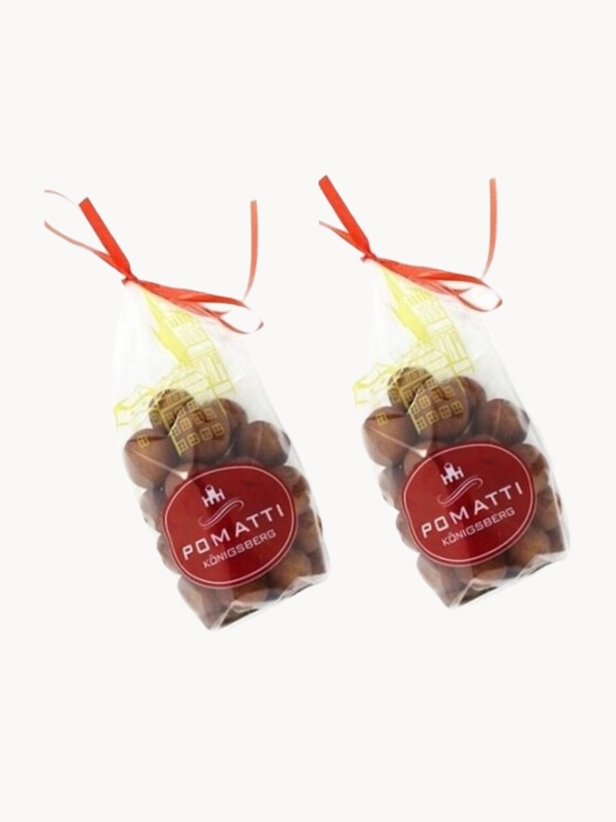 Марципановый картофель Pomatti Калининград, 44% миндаля, набор 2 шт.