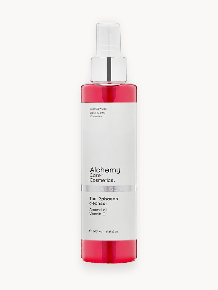 Alchemy Care Cosmetics Двухфазное средство для снятия макияжа с лица и глаз "The 2 phases cleanser", 200 мл.