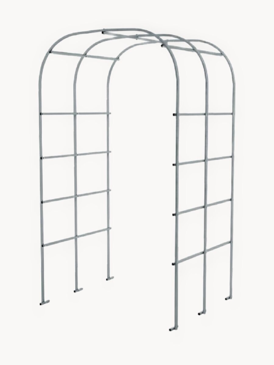 Садовая арка Агросфера оцинкованная труба 15х15 мм, длина 100 см