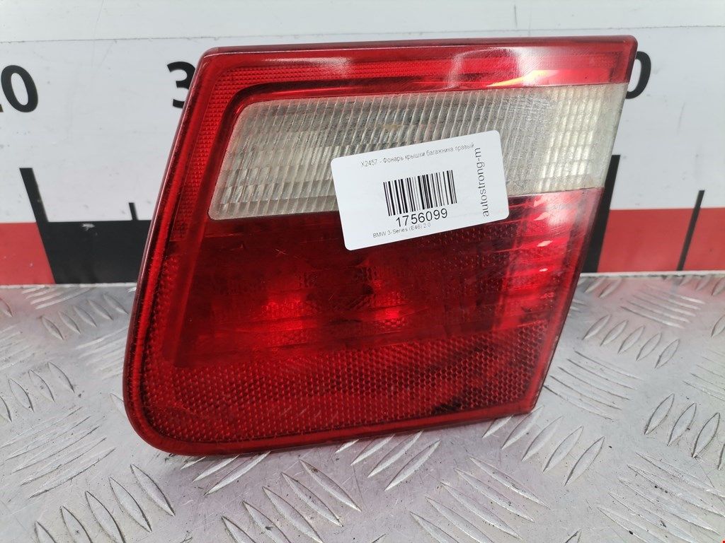 Фонарь крышки багажника правый / 1756099 63218368760 63218368760 для BMW 3-Series (E46) (с пробегом)