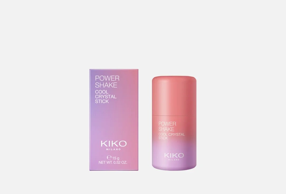 Стик-флюид для лица KIKO MILANO POWER SHAKE COOL CRYSTAL, 15 г