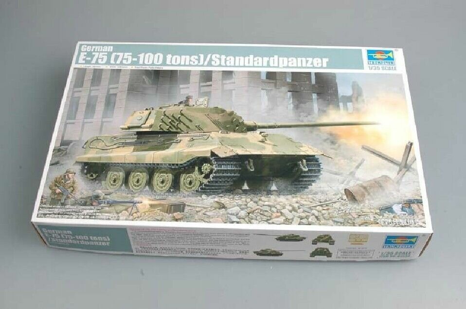 Trumpeter 1/35 01538 E-75 (75-100 tons) Standardpanzer Танки