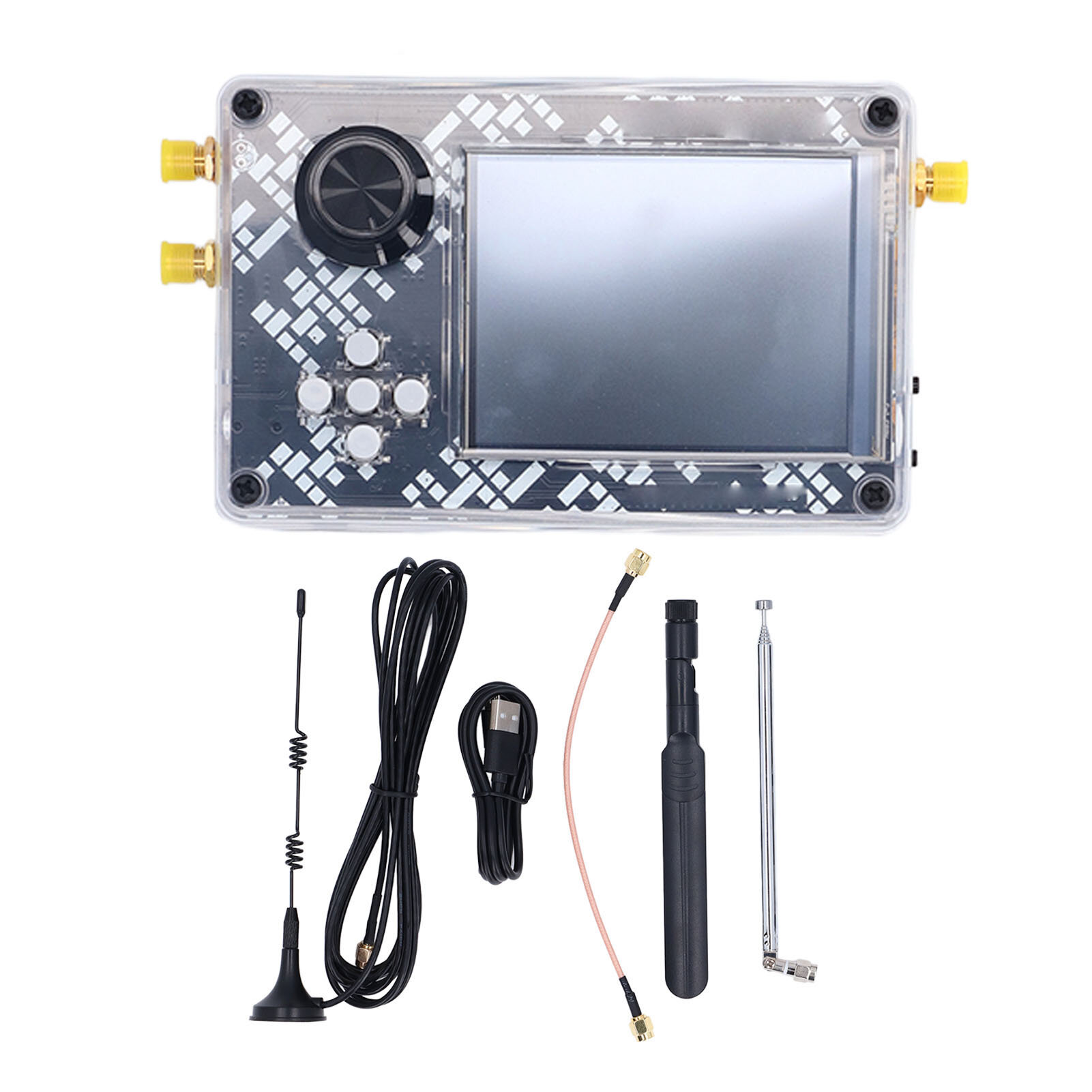 Полудуплексный SDR-трансивер 1МГц-6ГГц с анализатором спектра и поддержкой SSB/AM