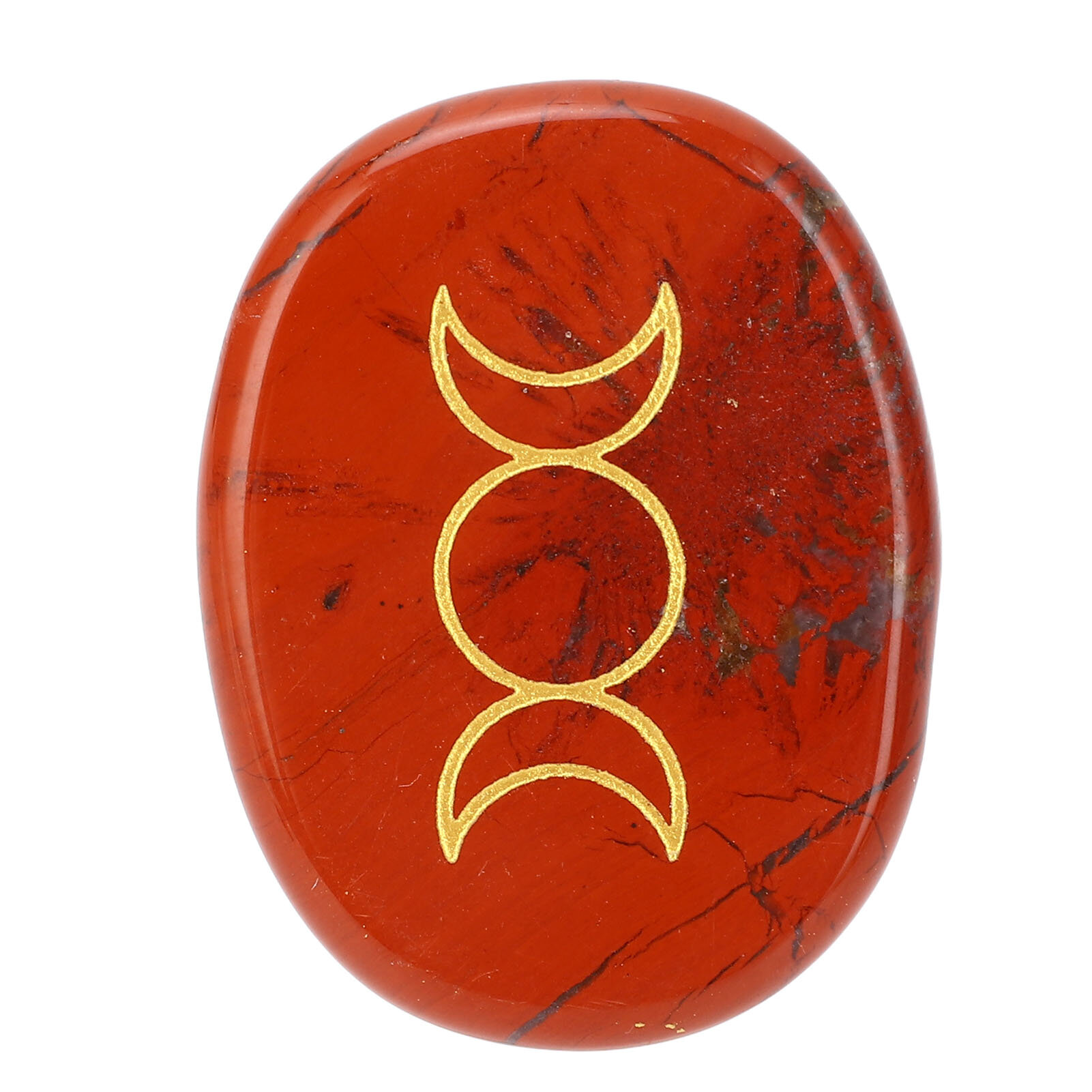 Камень для беспокойства большого пальца с резным узором, камень энергетического баланса для массажа, исцеления, медитации, времени, облегчения тревоги, тип 2