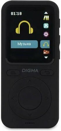 Плеер Hi-Fi Flash Digma B5 8Gb черный/1.77/FM/microSD