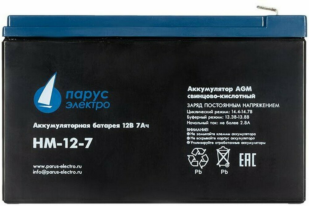 Батарея для ИБП Связь Инжиниринг HM-12-7 12В 7Ач