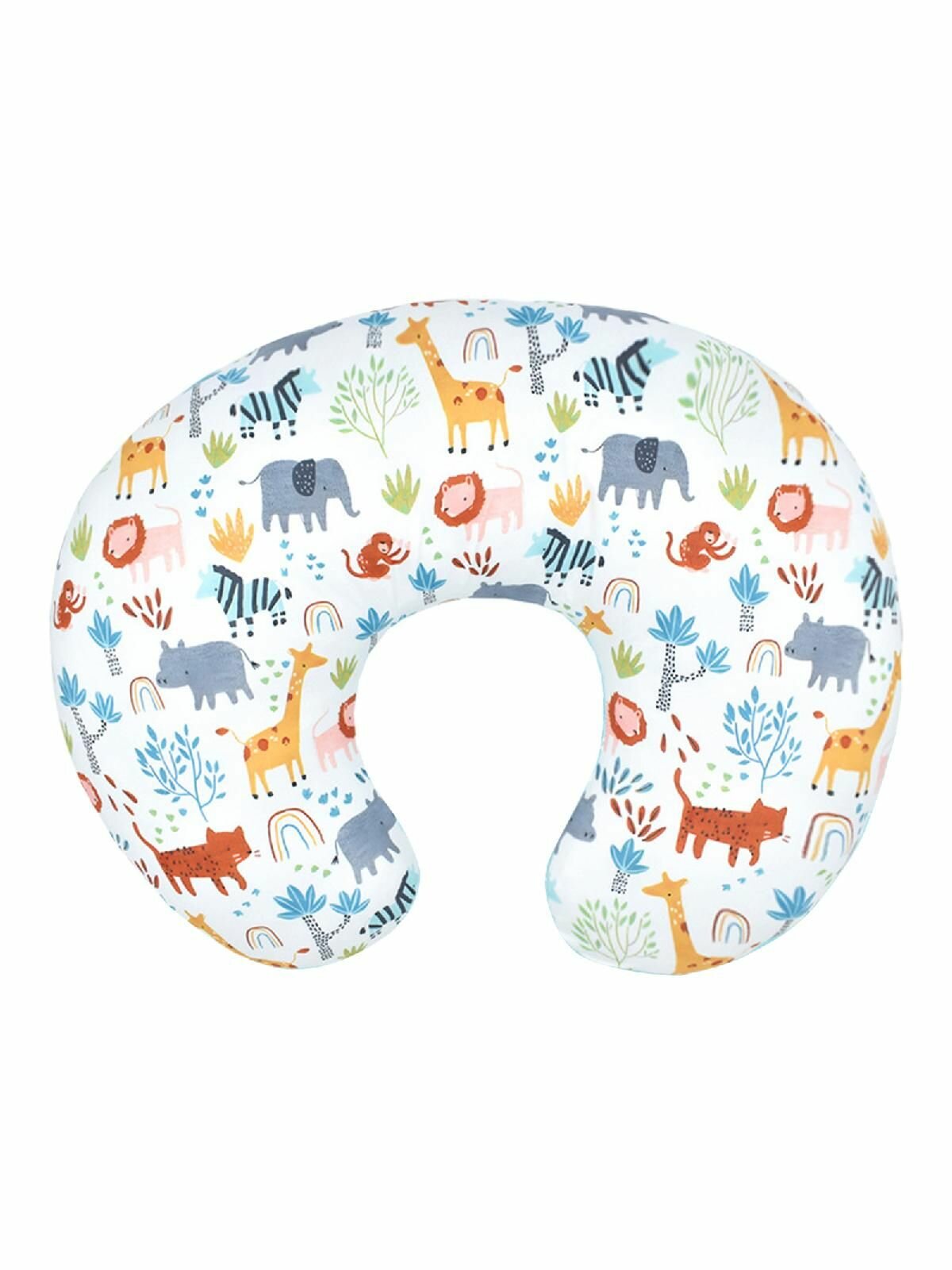 Подушка для беременных и кормящих, U-образная наволочка для кормления грудью-милый зверек