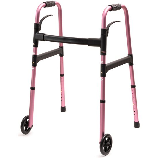 Опоры-ходунки Barry Ltd BARRY на 2-х колесах, розовый 10180-W