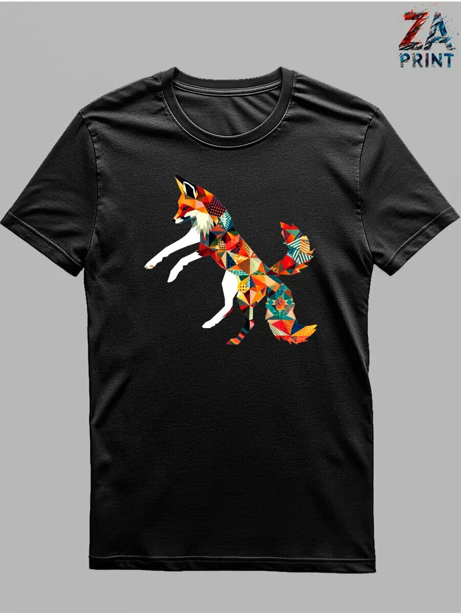 Футболка красивая лиса